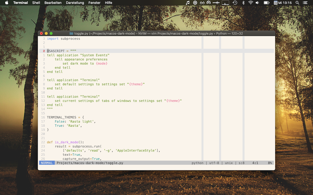 Mac Os Vim Colorscheme Gagasrealtime